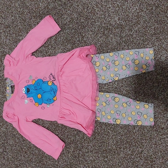 Sesame Street | Matching Sets | Pink Cookie Monster Sesame Street 2 ...